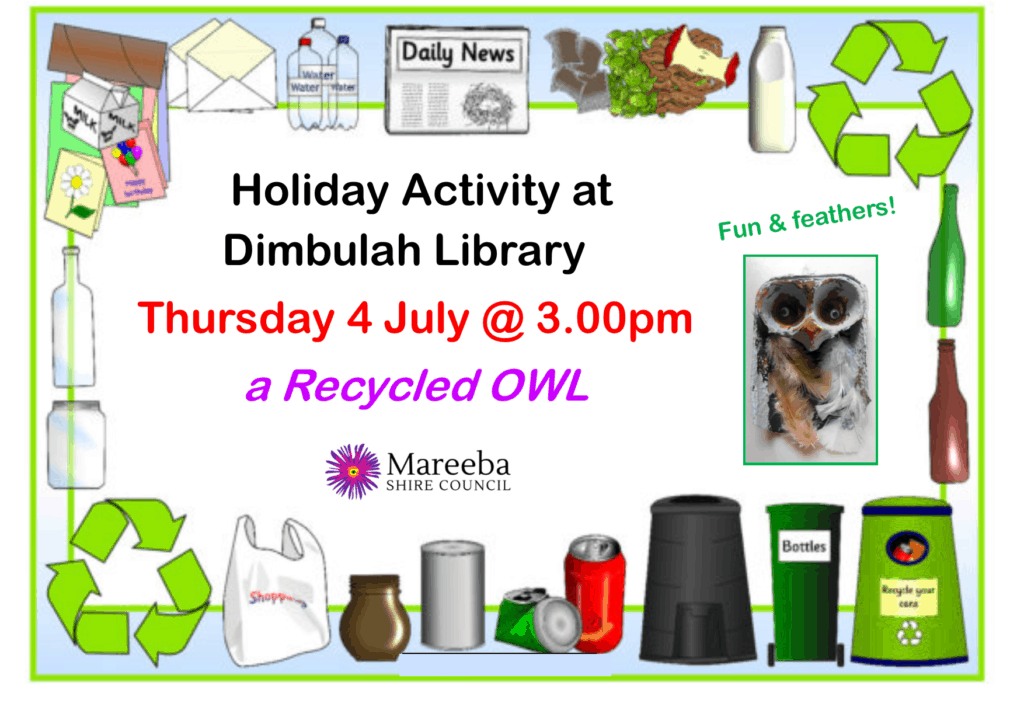 Holiday Craft at Dimbulah Library - Mareeba Shire Council