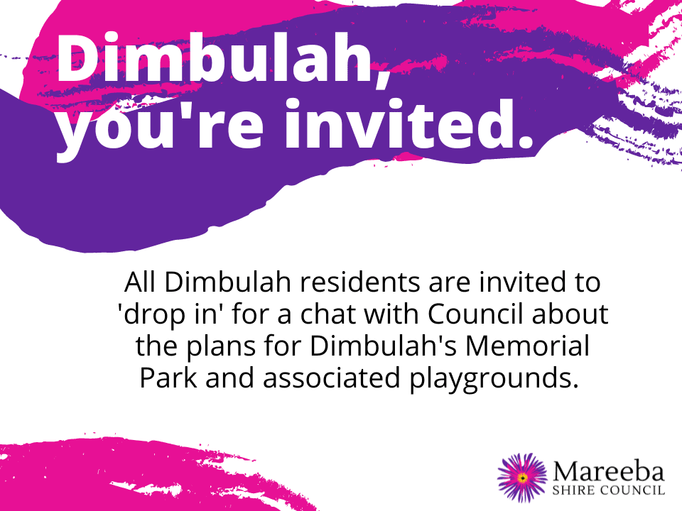 Dimbulah, you’re invited - Mareeba Shire Council