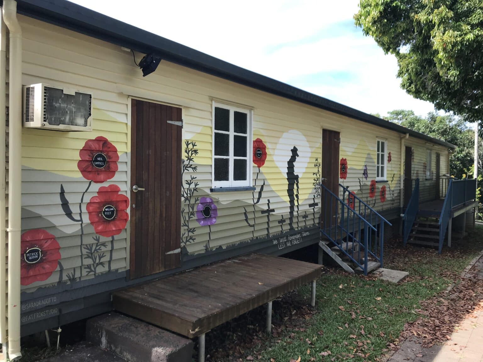 New Remembrance Mural Completed in Mt Molloy - Mareeba Shire Council