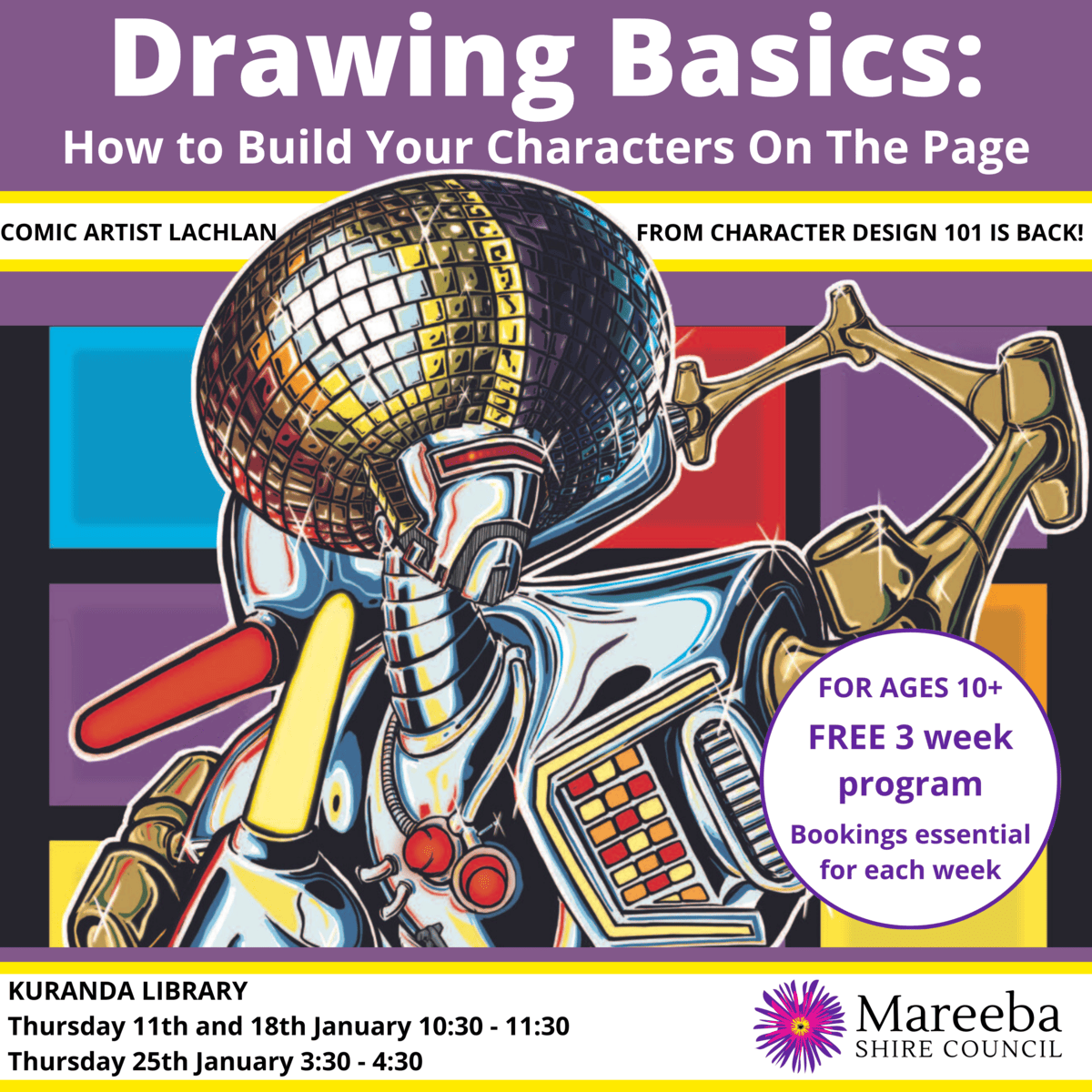 Drawing Basics: How to Build Your Characters on the Page - Mareeba ...