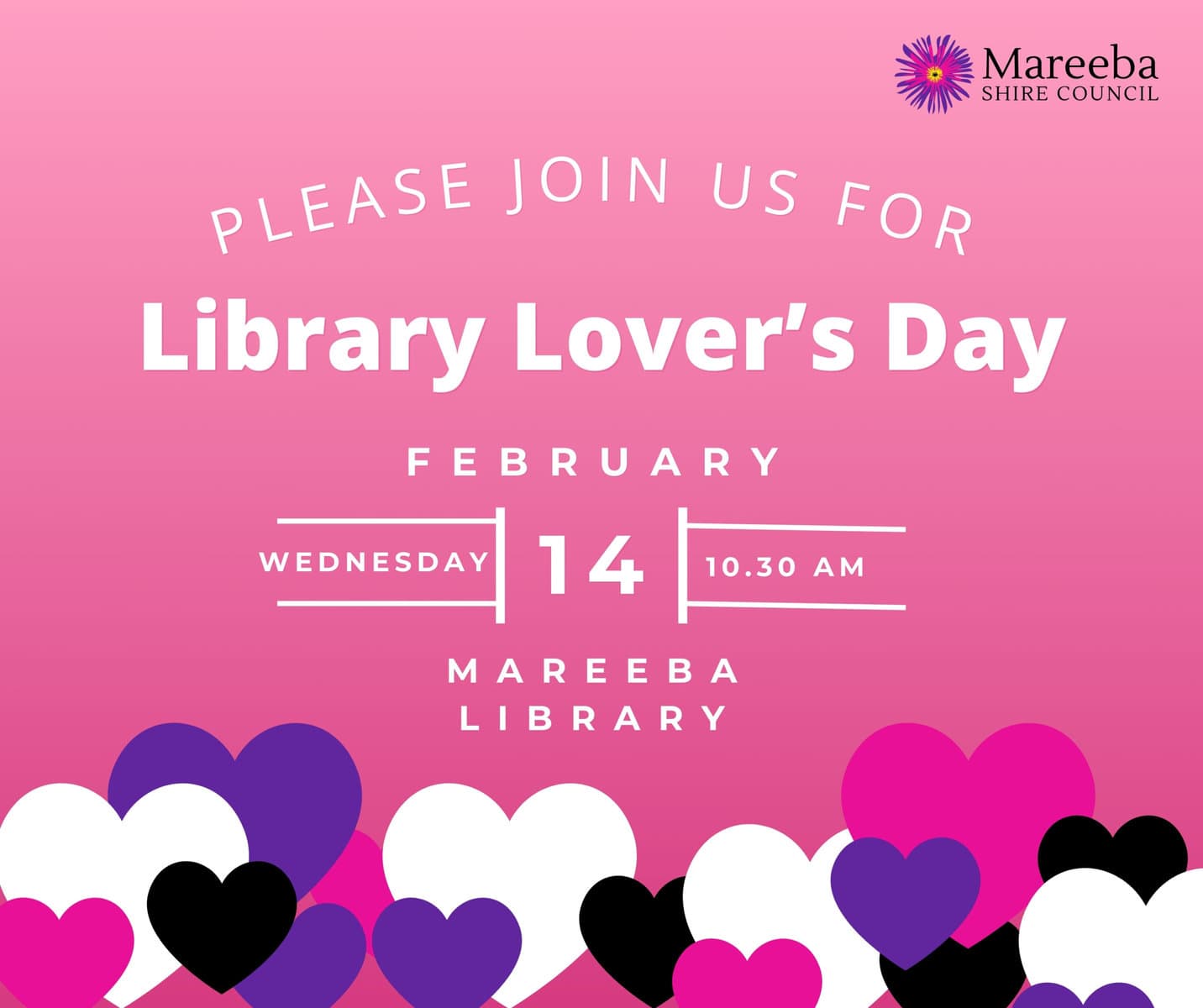 Library Lover's Day - Mareeba Shire Council