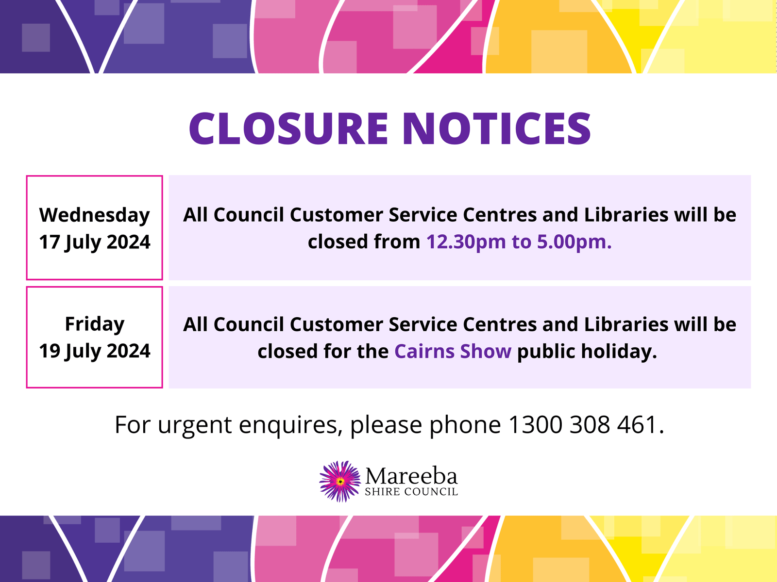 Welcome to Mareeba Shire Council