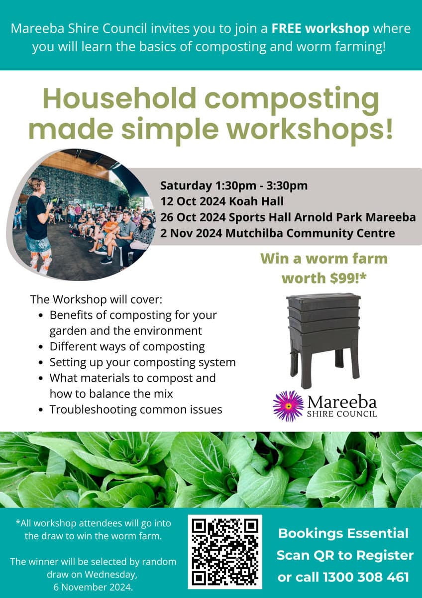 Free Compost Workshop Mareeba - Mareeba Shire Council