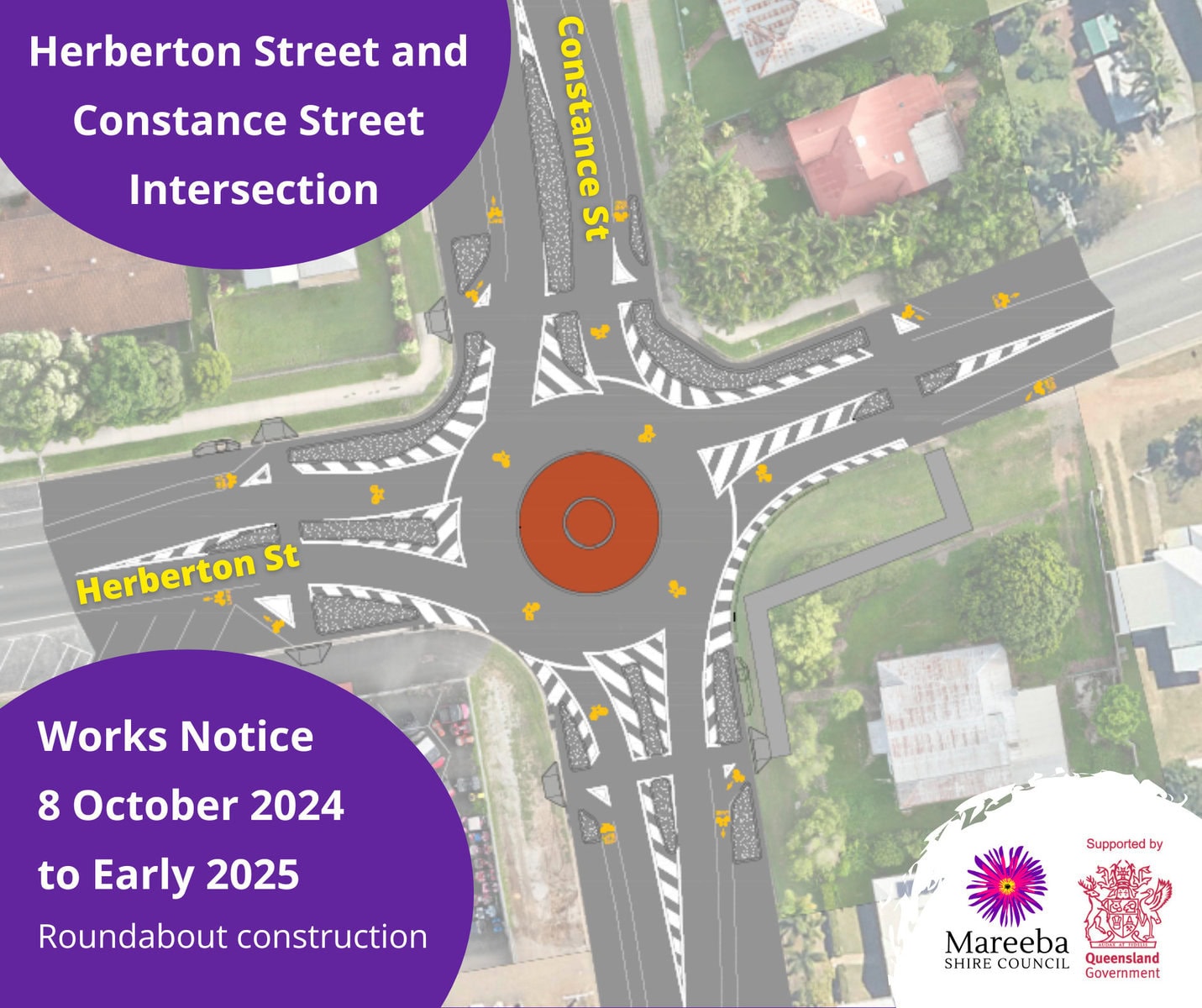 Project Continuing - Road Safety Improvement Constance St and Herberton ...