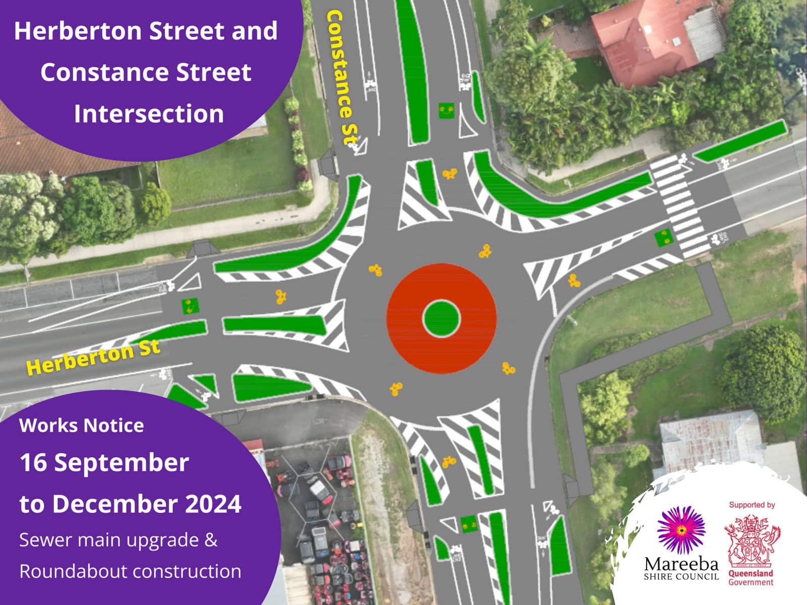 Project Continuing - Road Safety Improvement Constance St and Herberton ...