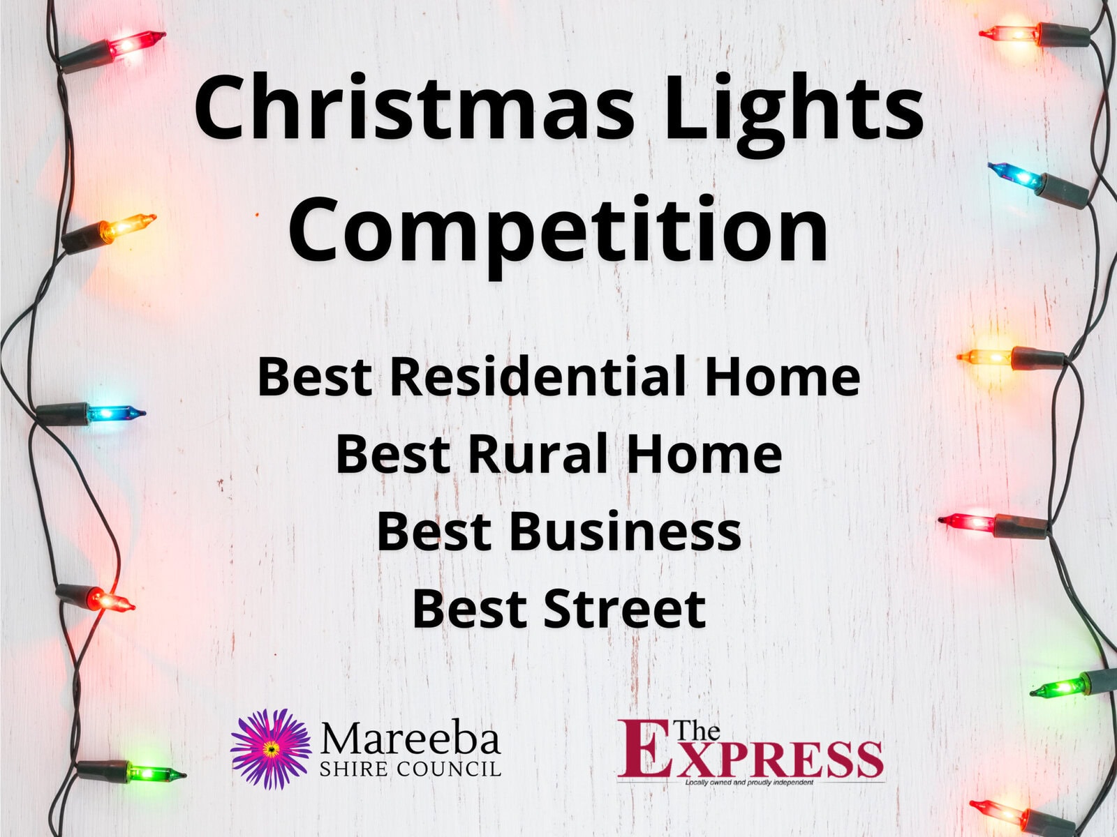 Mareeba Shire Christmas Lights Competition 2024 - Mareeba Shire Council