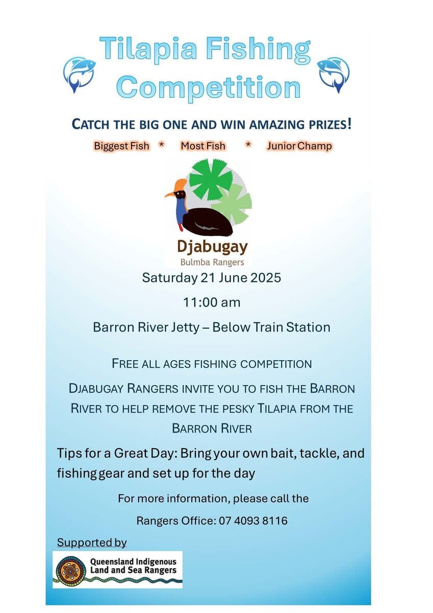 Tilapia Fishing Competition - Mareeba Shire Council
